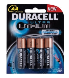 Battery Duracell Ultra Lithium Aa4 – Astute Office Solutions