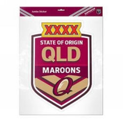 Sticker State Of Origin Jumbo Qld Maroons – Astute Office Solutions