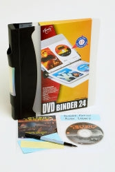 Dvd Binder Aurora & Index Labels Holds 24 Dvds – Astute Office Solutions